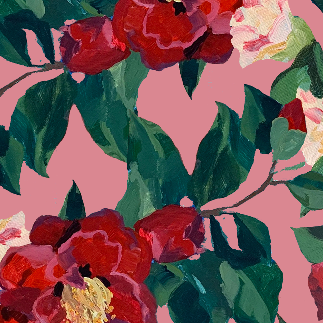 Camellia Table Cloth | Musk – LEISL BAKER DESIGN